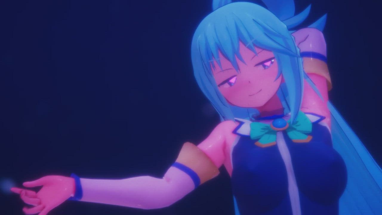Aqua's Waiting Room Part 2 (mitsuboshiL) [Konosuba] | Scrolller