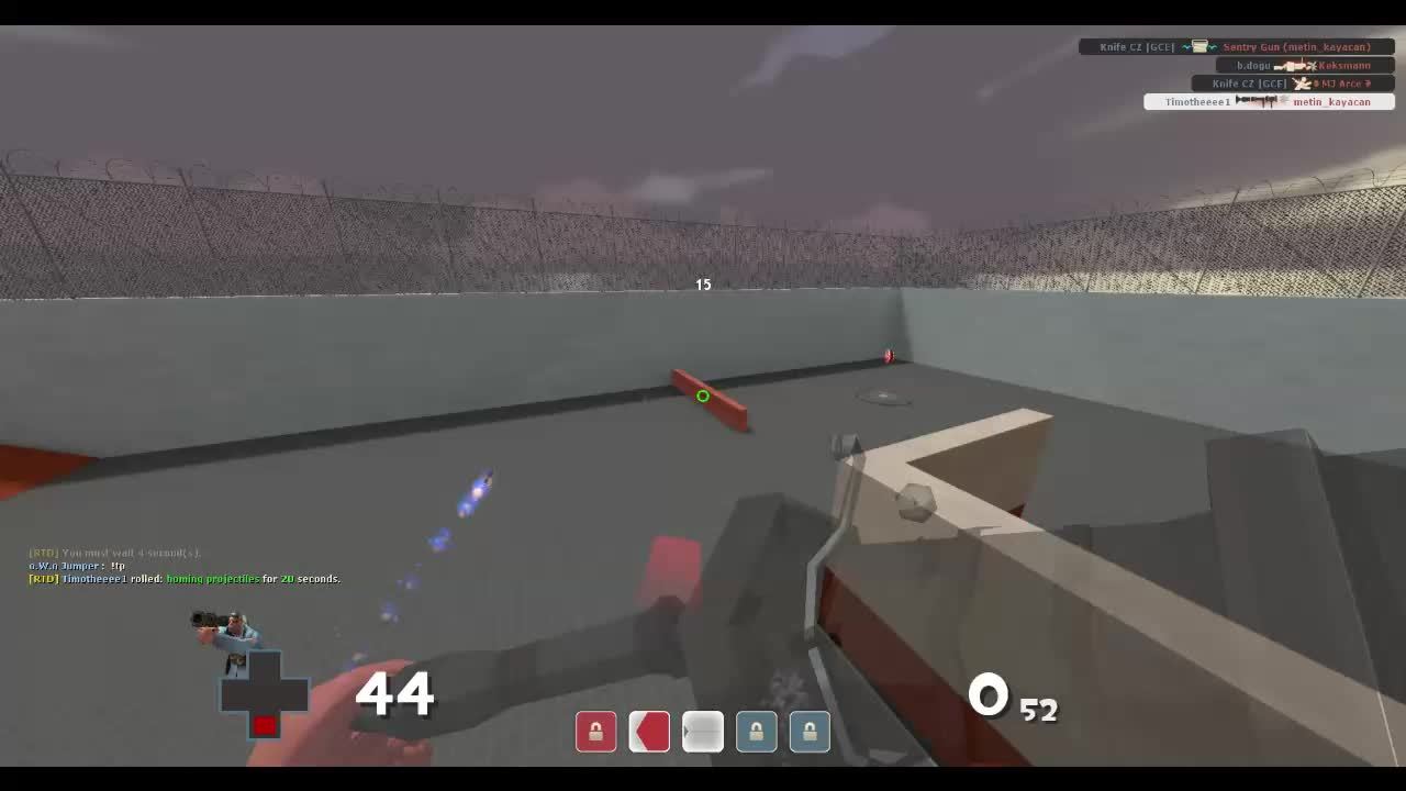 Homing projectiles | Scrolller