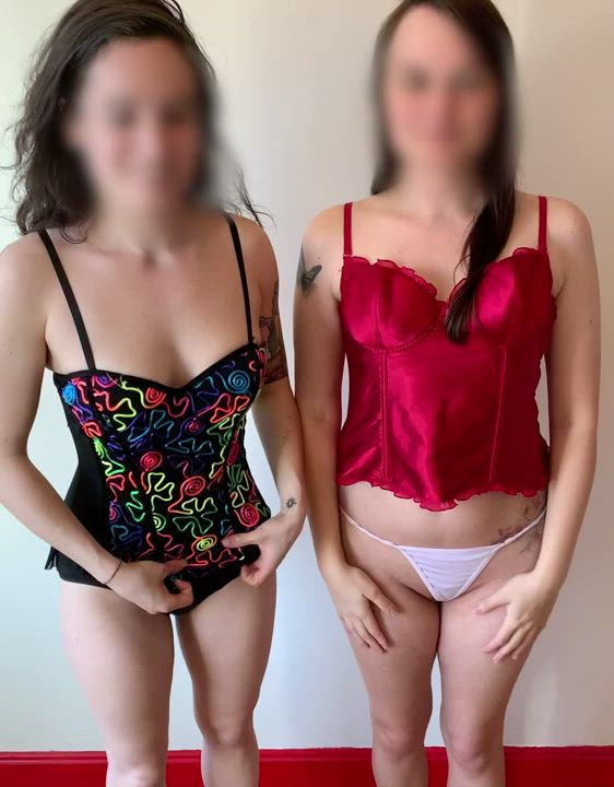 A tiny titty reveal from your favorite slutty besties 🤭 (reveal) | Scrolller