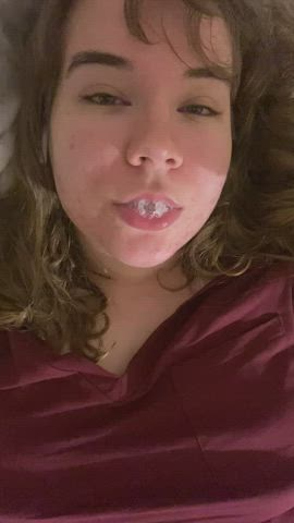 Blowing a big bubble for you 😘 | Scrolller