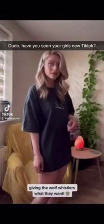 Her bull has been pushing her to expose herself and she does whatever he says | Scrolller