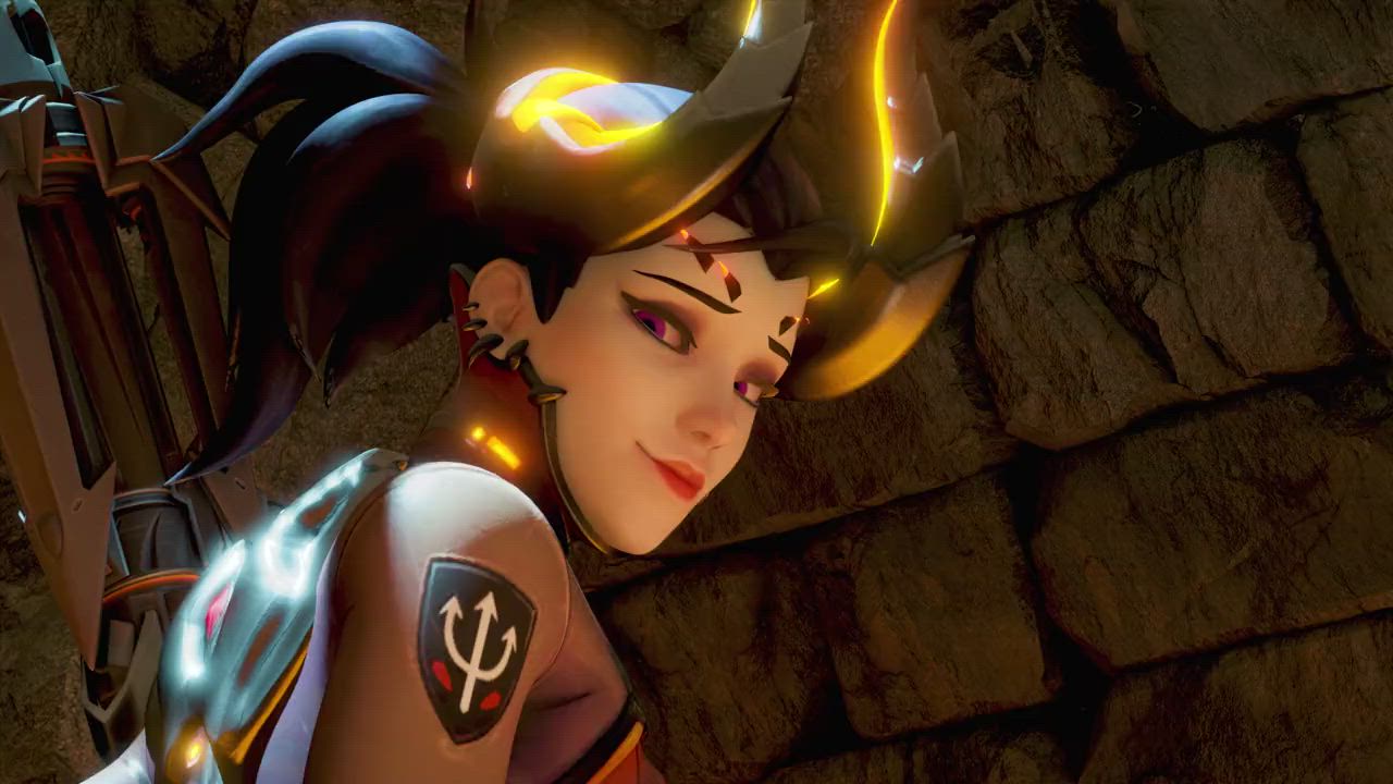 Mercy Riding a Werewolf (VoidCourt) [Overwatch] | Scrolller