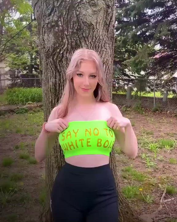 Say No to Whiteboys on display! | Scrolller