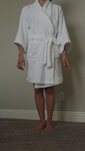 Drying off from the shower. Can you make me wet again? | Scrolller