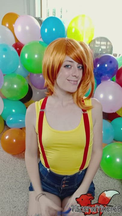 F[oc] Misty Is Here With Squirtle Ready To Squirt Scrolller