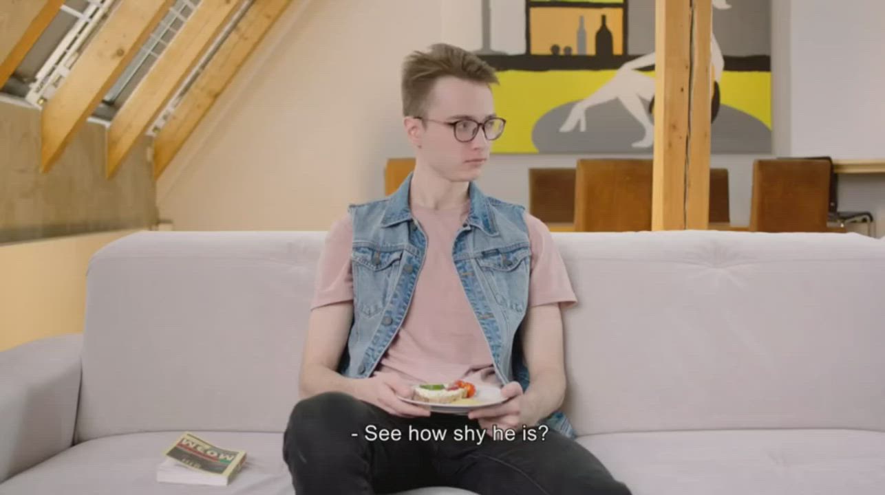 [FFM] Eva Elfie, Nata Ocean - Shy nerd has the time of his life | Scrolller