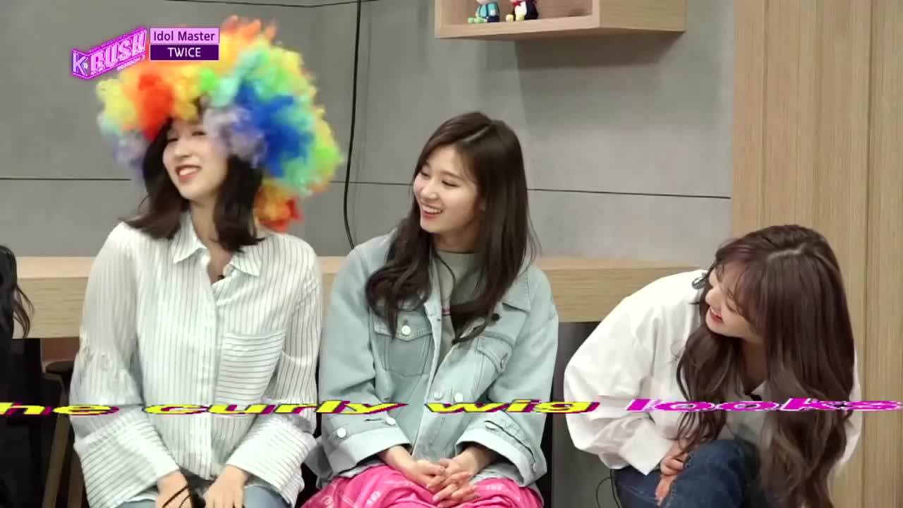 Jihyo & Sana laughing at Mina Monroe - Idol Master | Scrolller