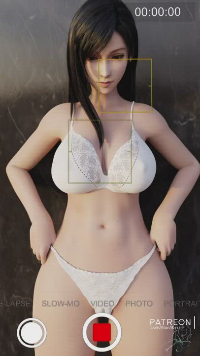 Tifa Lockhart Undressing (Extended) (AlenAbyss) [Final Fantasy 7] | Scrolller