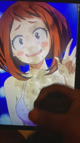 4th Cumshot on Ochako Uraraka | Scrolller