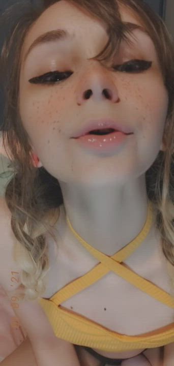 Open wide and get ready to swallow 😈 | Scrolller