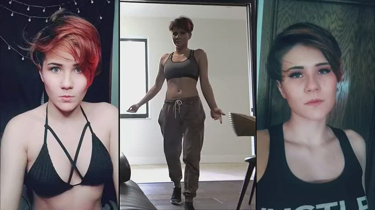 Short haired sweet girl getting a multiple pounding | Scrolller