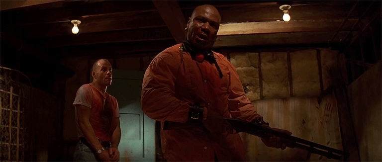 I'm gonna get medieval on your ass [Pulp Fiction 1994 Marsellus Wallace Ving Rhames] | Scrolller