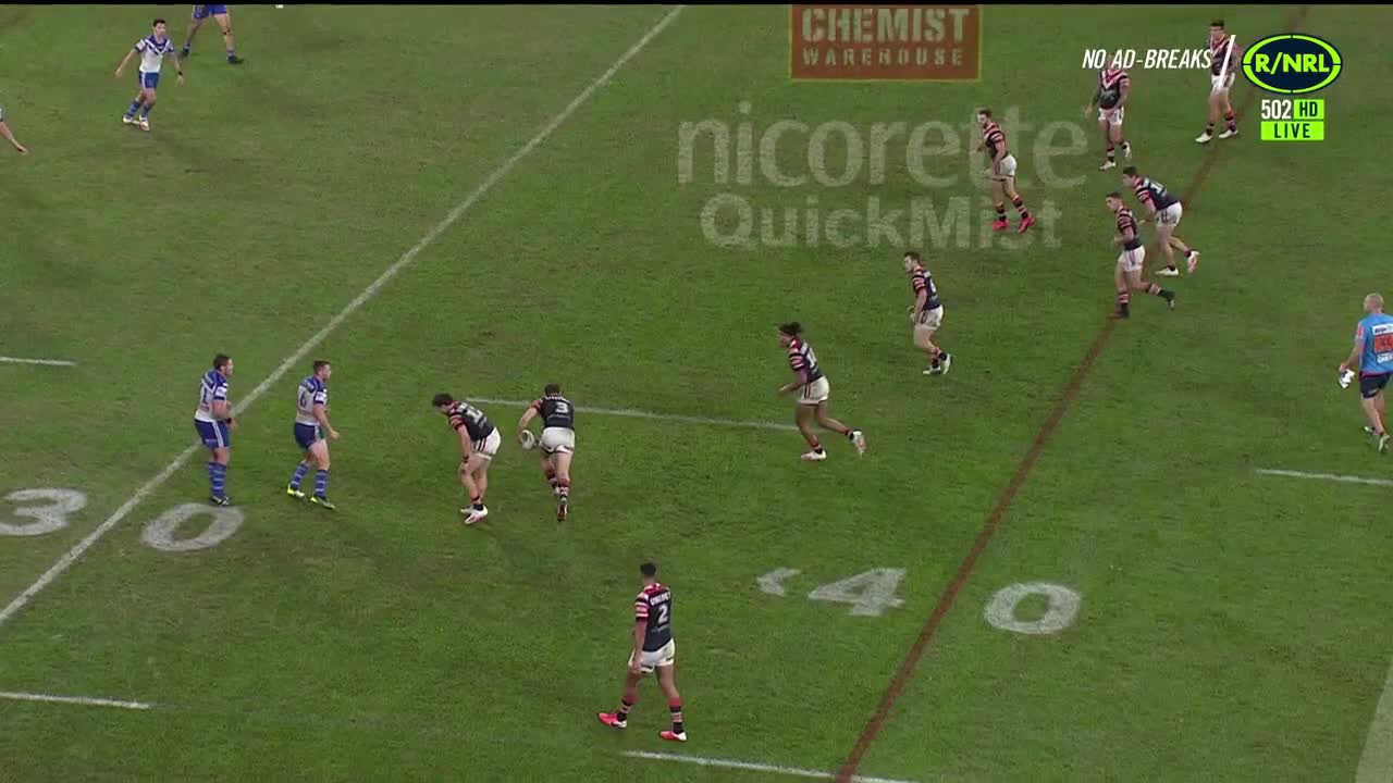 Sydney Roosters silky smooth team try | Scrolller