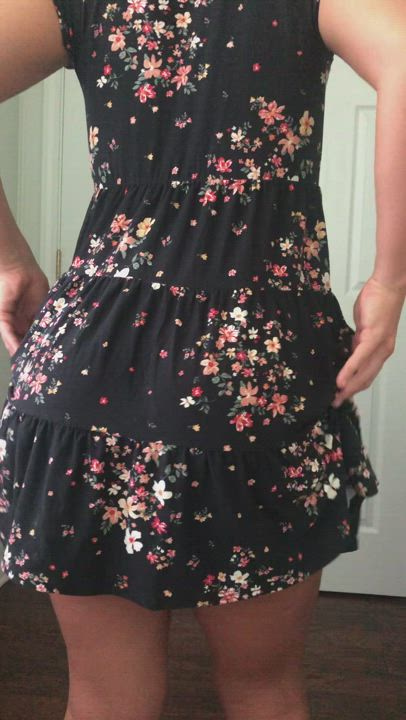 Sun Dress Panty Peel Scrolller