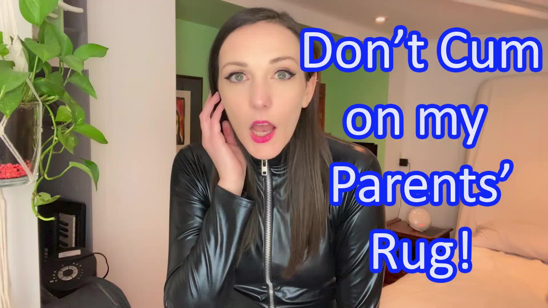 New custom JOI video: Don't Cum on My Parents' Rug | Scrolller
