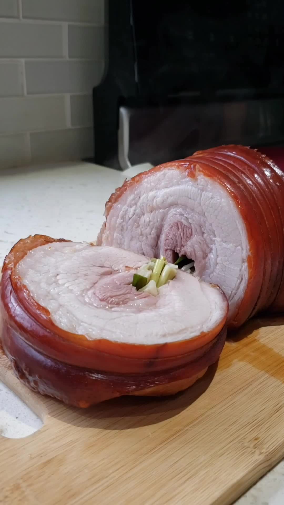 Filipino Lechon: Stuffed Crispy Pork Belly (a show stopper!) | Scrolller