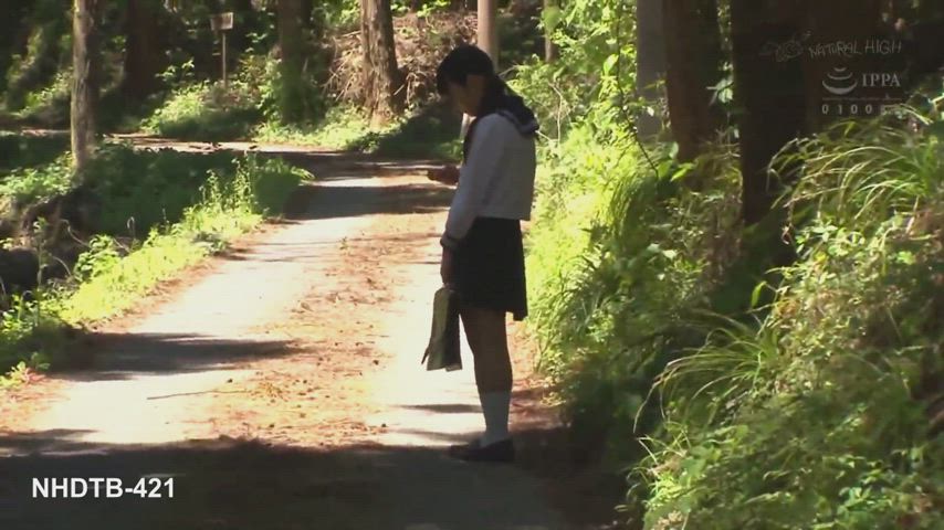 NHDTB-421: Nitta Mirei goes to a cabin in the woods to examine her asshole in detail | Scrolller