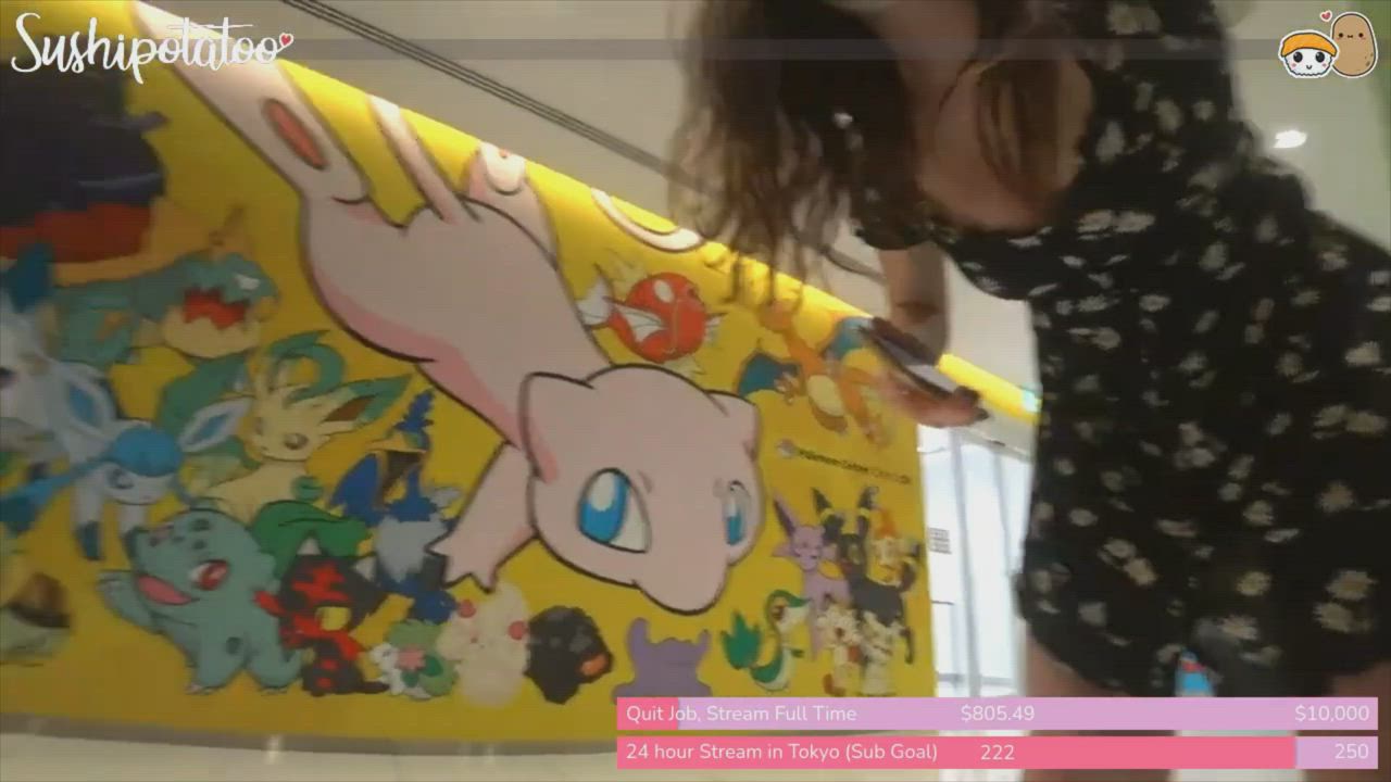 SushiPotatoo quick upskirt | Scrolller