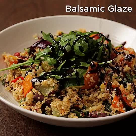 Couscous and Roasted Vegetable Salad | Scrolller