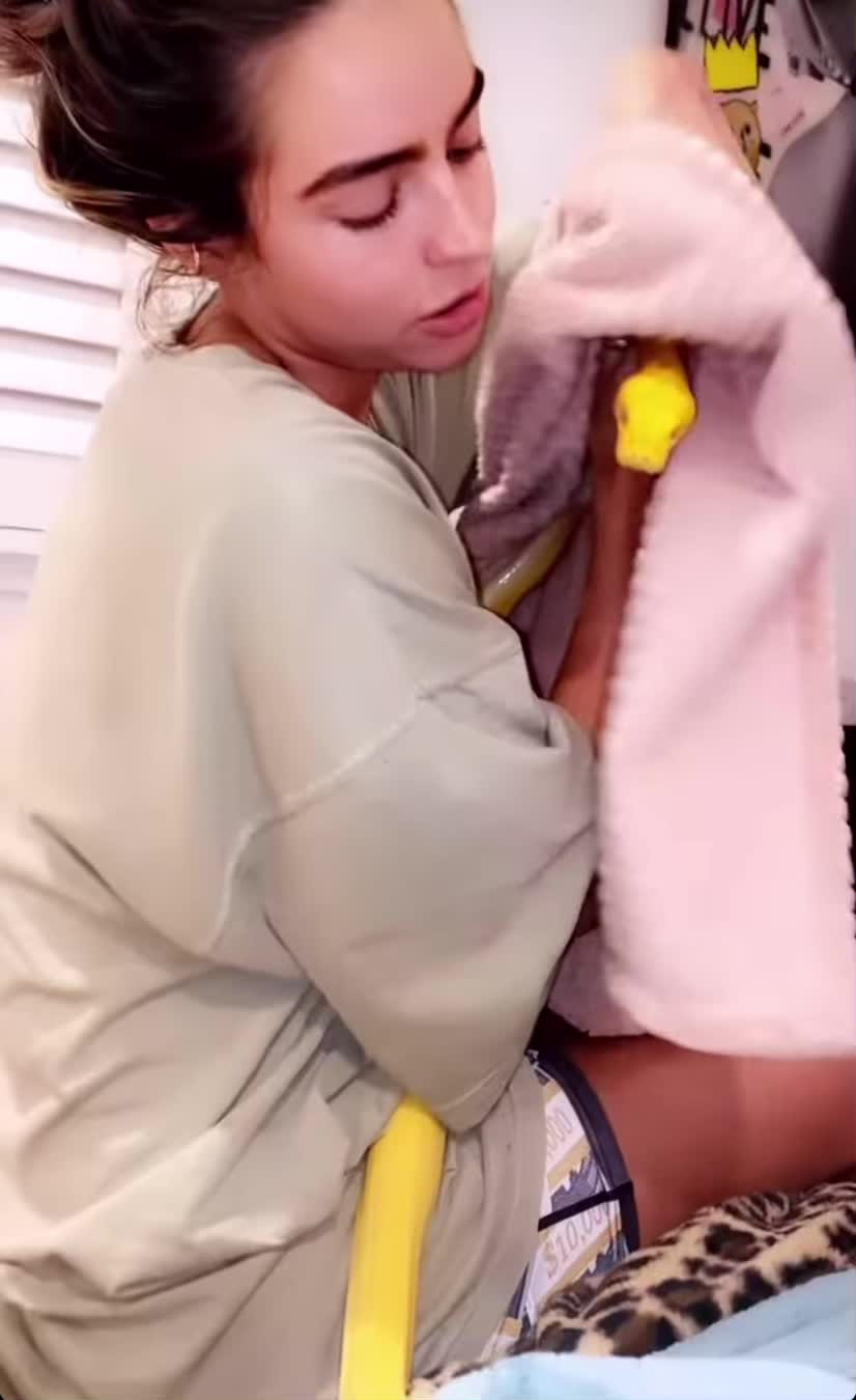 drying her snake | Scrolller