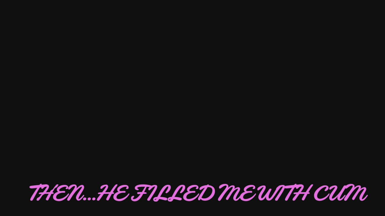 He Filled My Pussy With Cum And Then I Jilled Off And Orgasmed On My Vibrator While Encouraging
