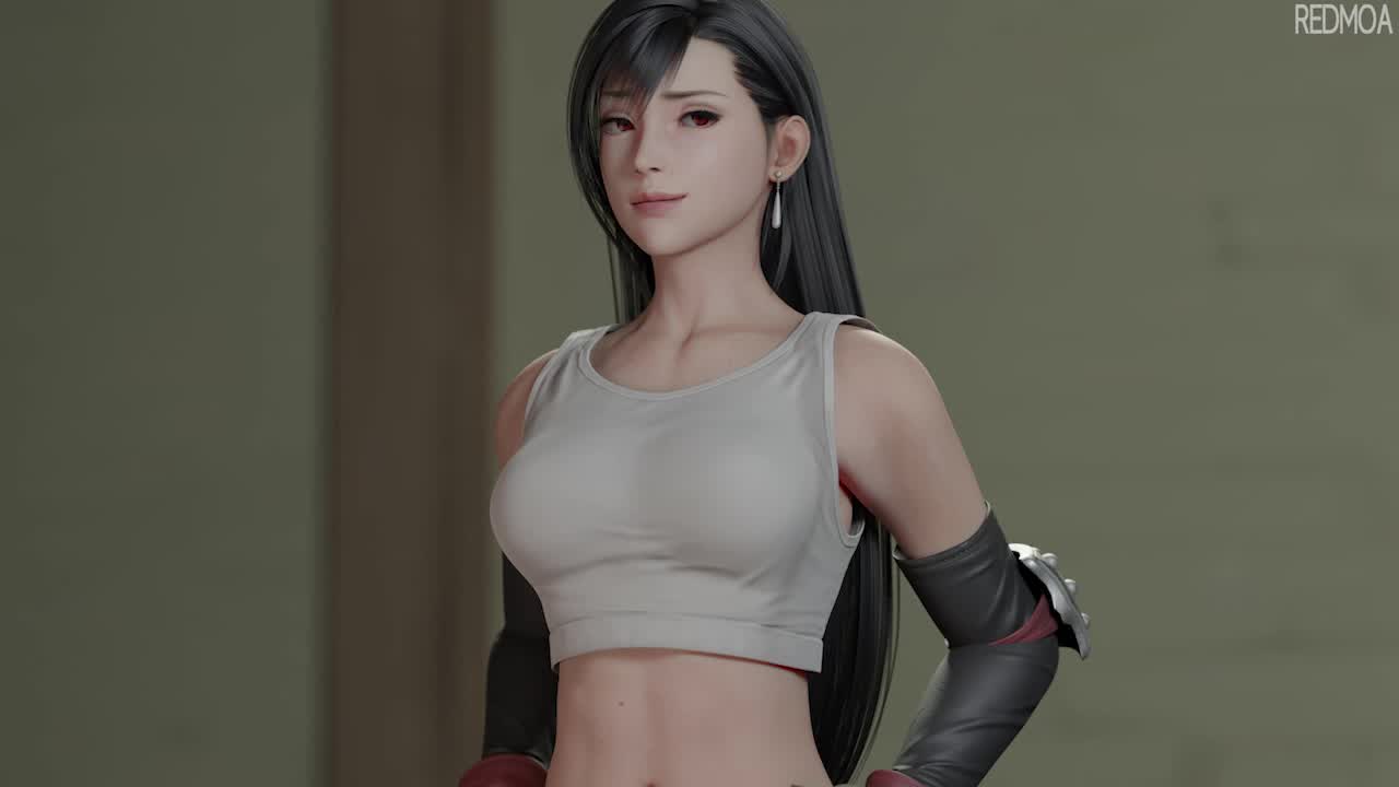 Tifa Moans And Gets A Huge Load In Her Pussy (redmoa) | Scrolller