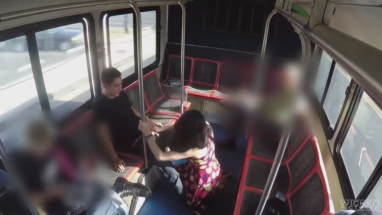 Aria Alexander bus ride blowjob | Scrolller