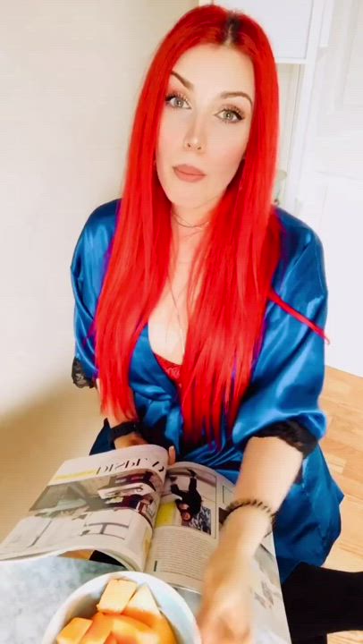 You know what’s for breakfast... time for your morning cum guzzle ~ | Scrolller