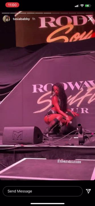 Rubi Rose throwing her shit back | Scrolller