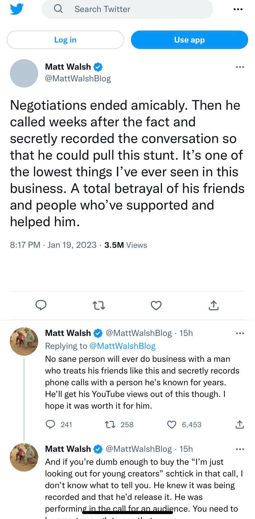 A Total Betrayal of Trust | Scrolller