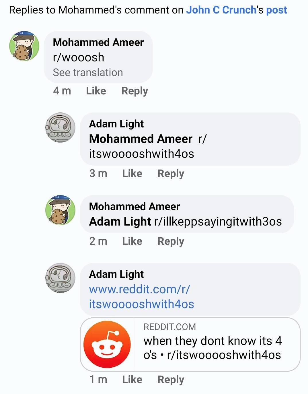 A woooosher in denial | Scrolller