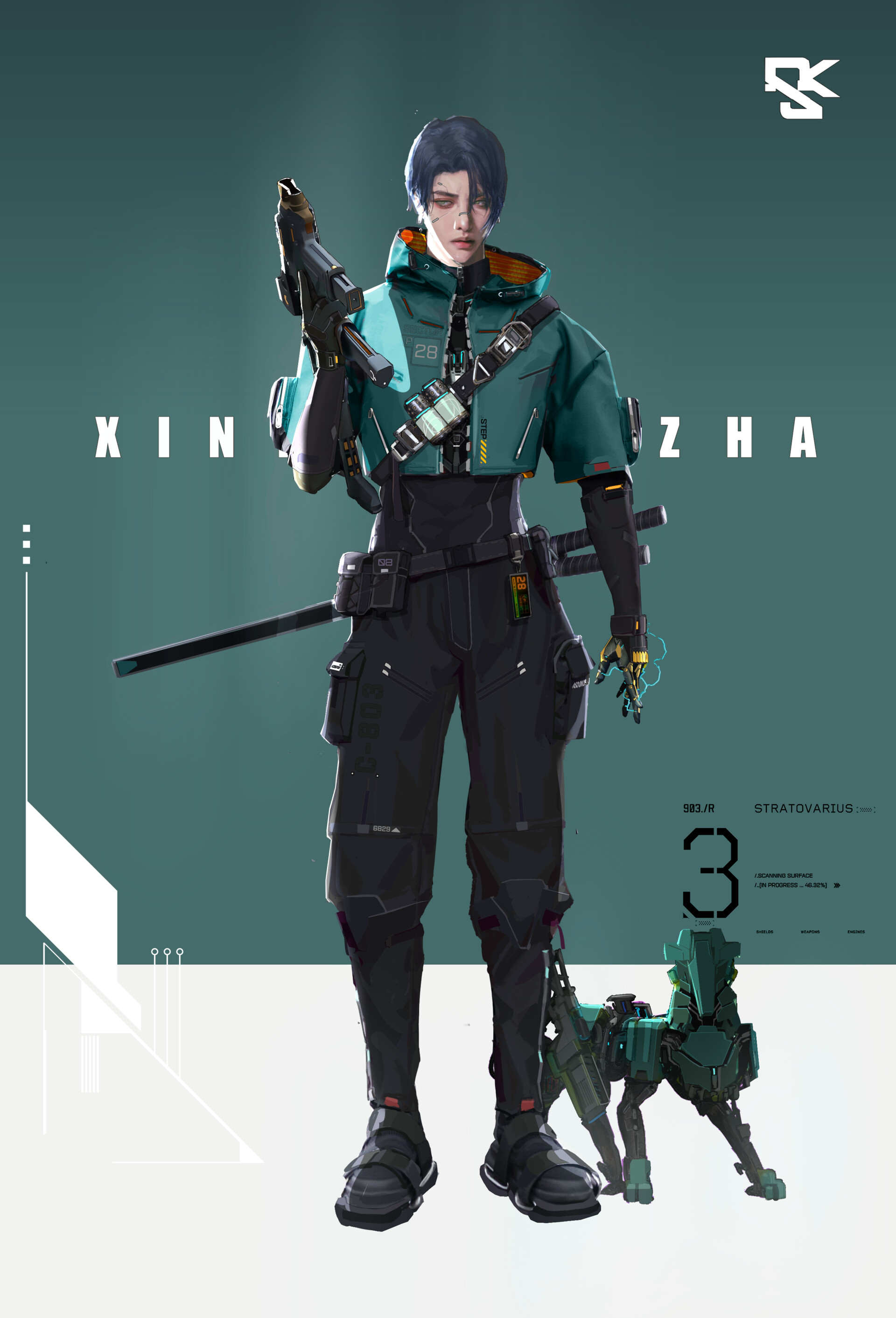 Agent 28 by rui guo | Scrolller
