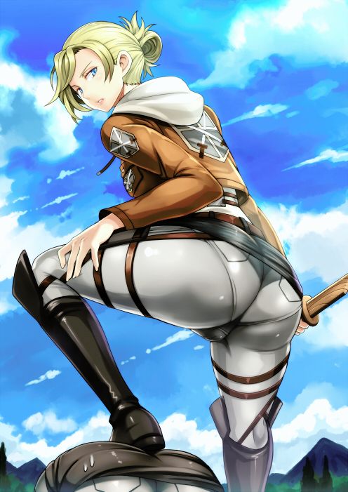 Annie Looking Back (Attack on Titan) | Scrolller