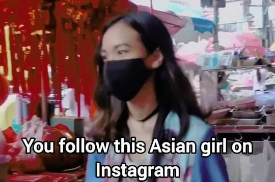 Asian Instagram Girls LOVE white men. | Scrolller