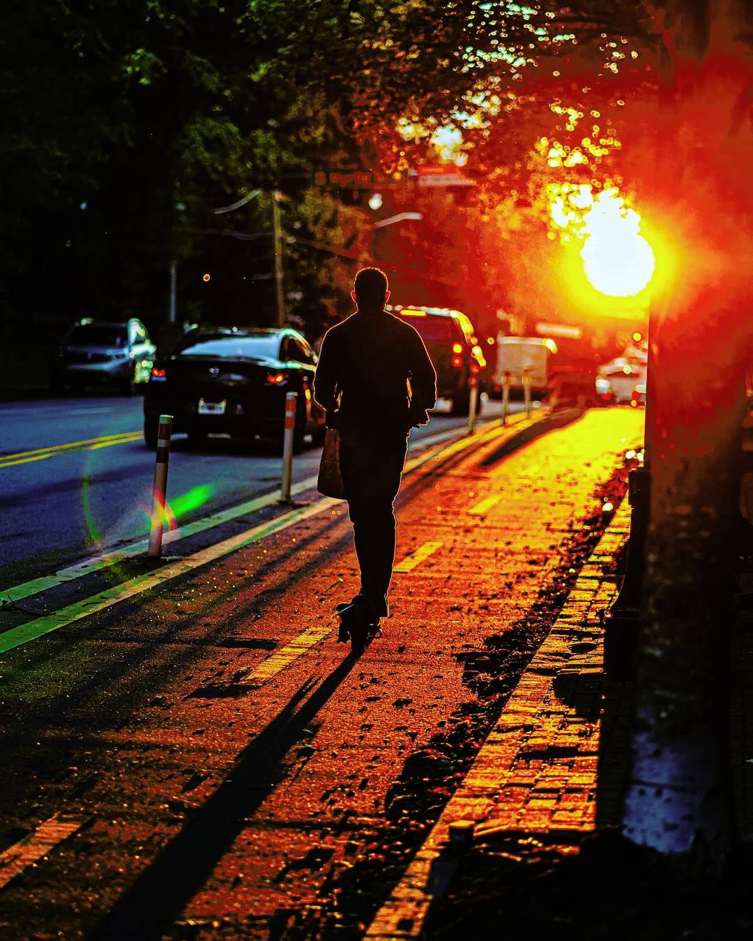 Atlanta Street Sunset 🌇 | Scrolller