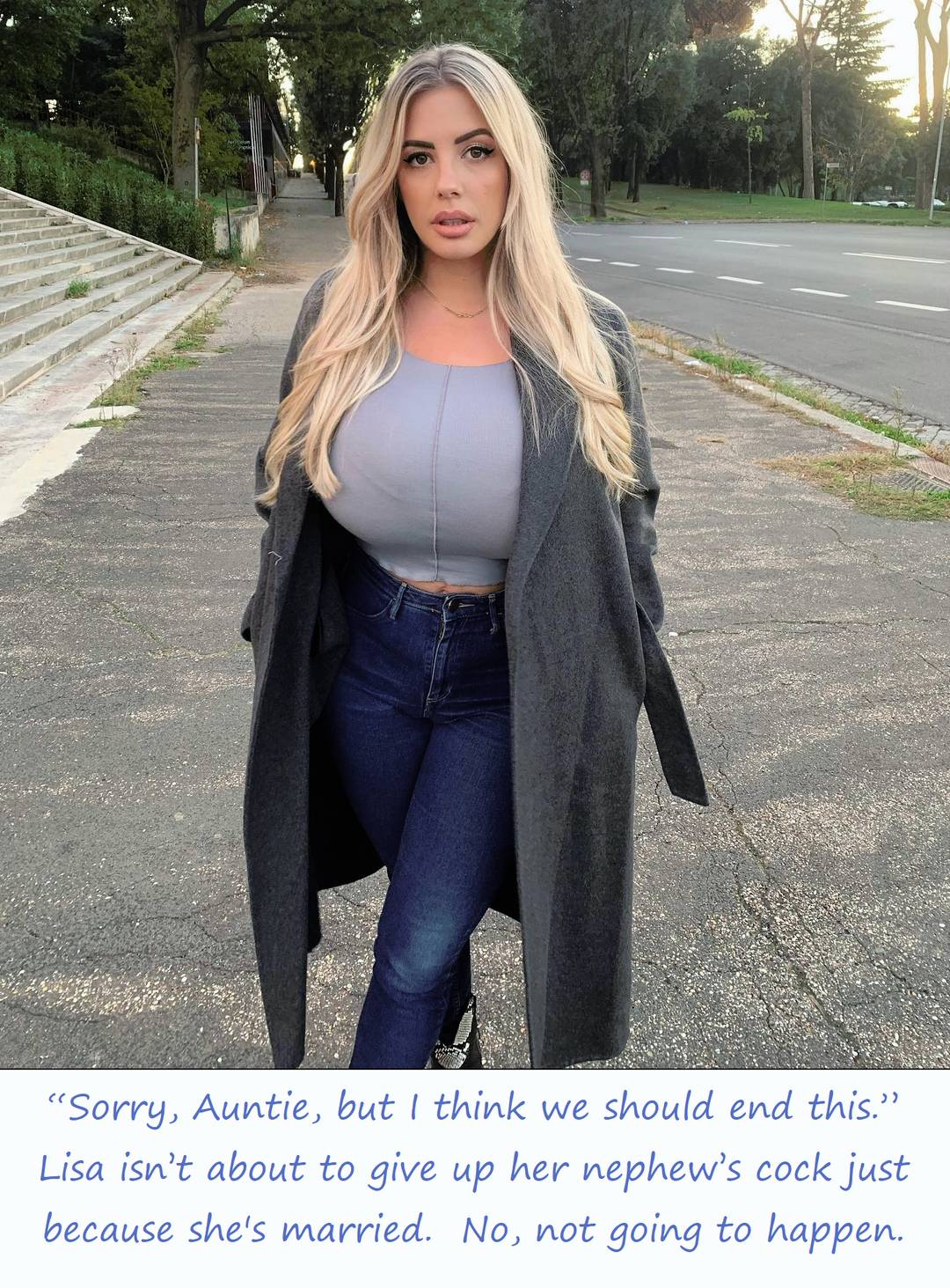 [aunt][wife] They just needed to be more careful. More discrete ...