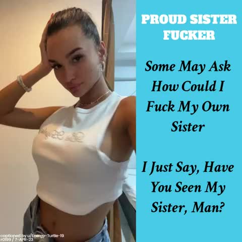 [B/S] Proud Sister Fucker | Scrolller