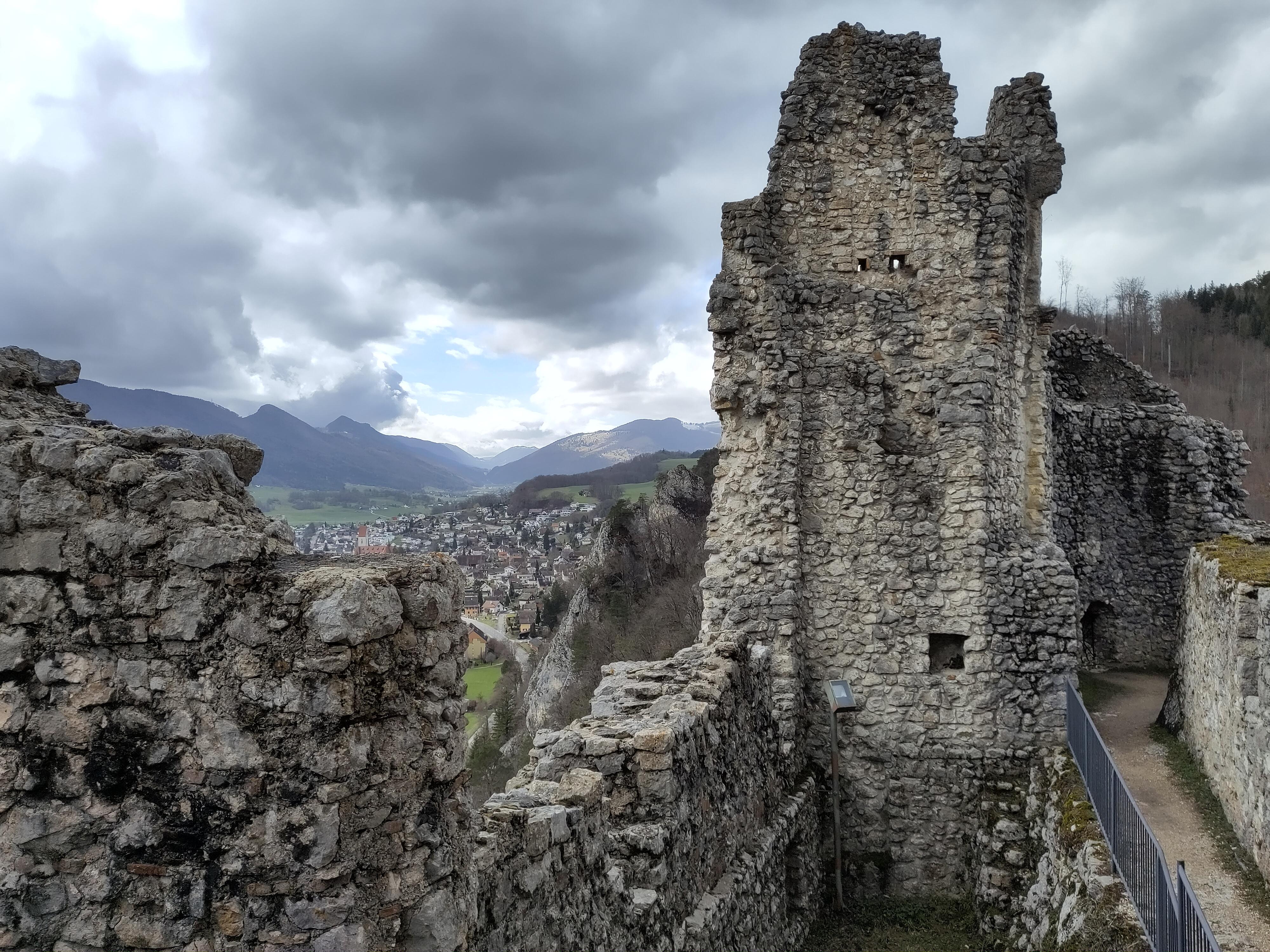 Balsthal, from the Neu-Falkenstein castle. | Scrolller