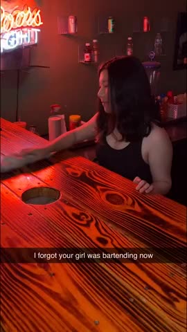 Bartending wasn't making enough money for your girlfriend. | Scrolller