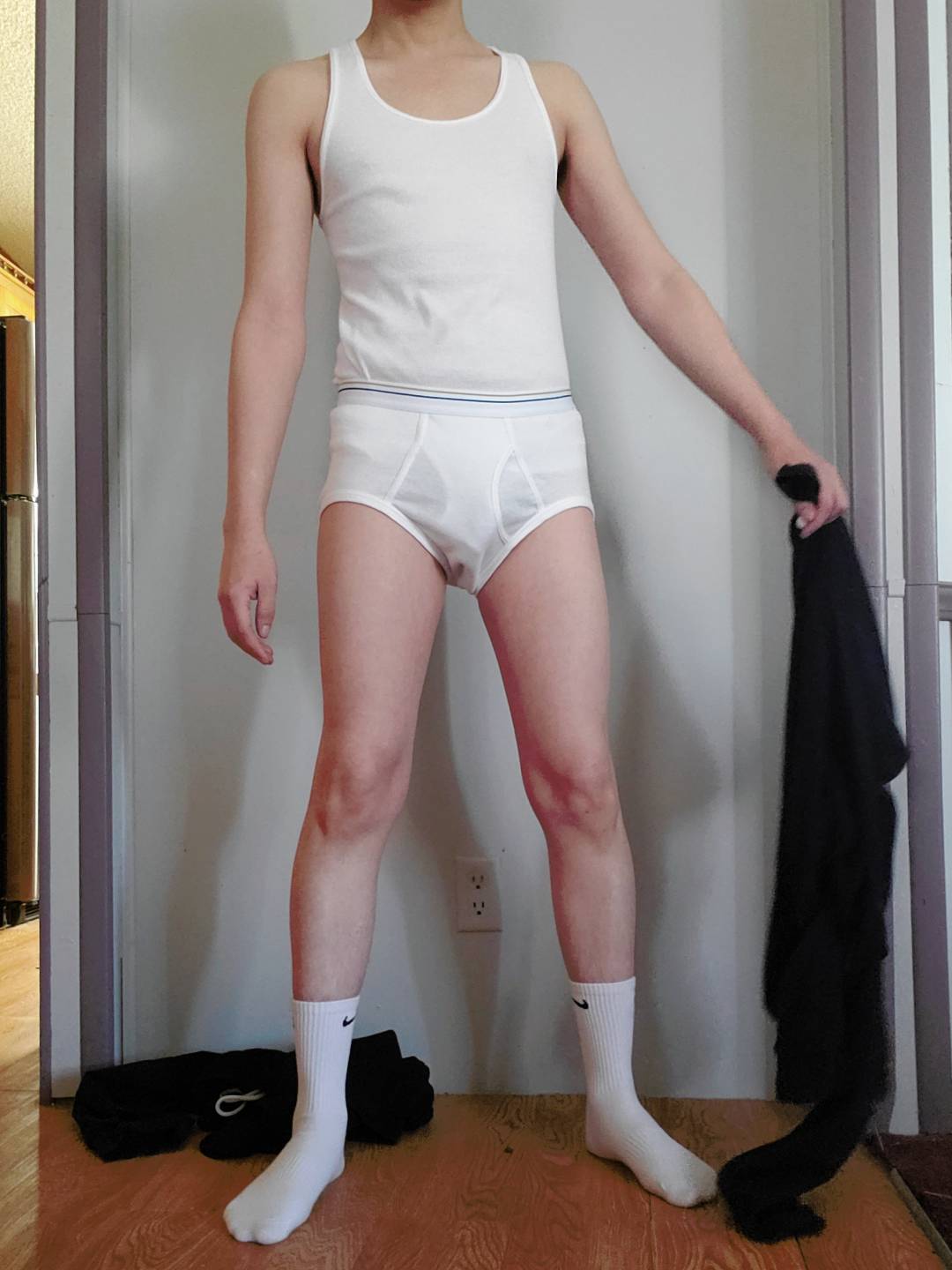 Be ready in a sec. Whats the dress code, again? | Scrolller