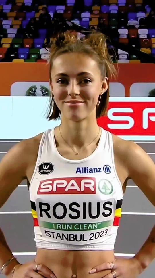 Belgian sprinter Rani Rosius | Scrolller