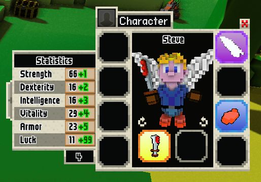 Better character GUI with nicely rendered character model. | Scrolller