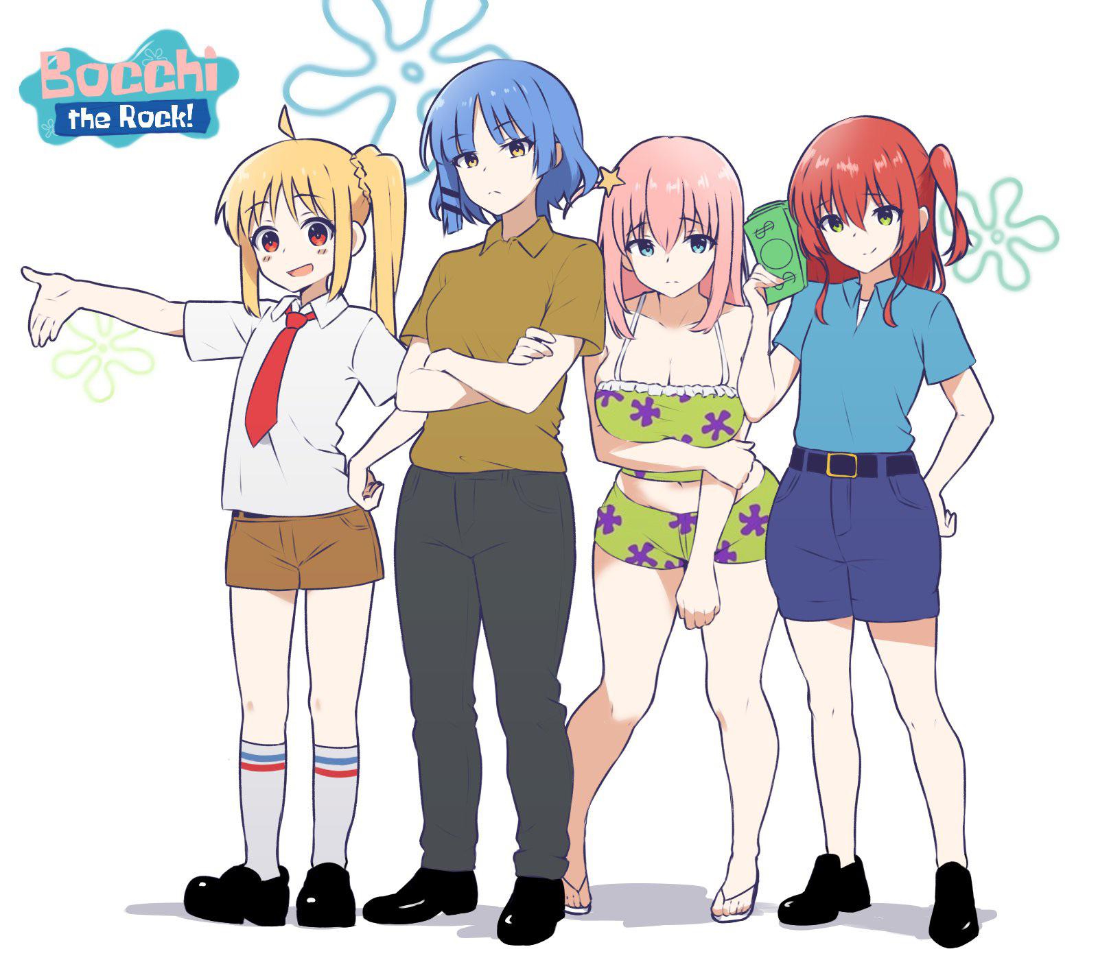 Bocchi the Rock Squarepants | Scrolller