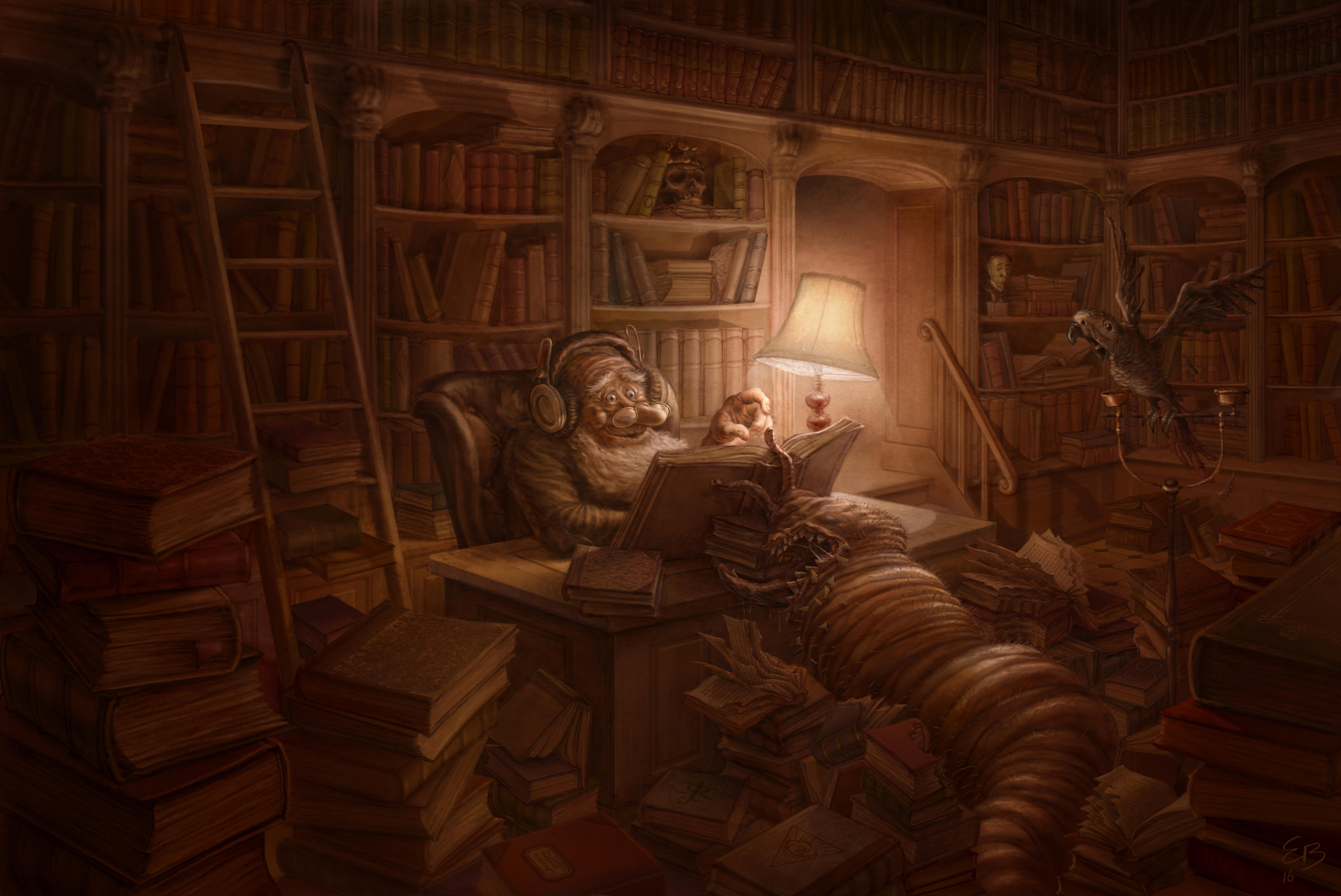 Bookworm by Plan-BE | Scrolller