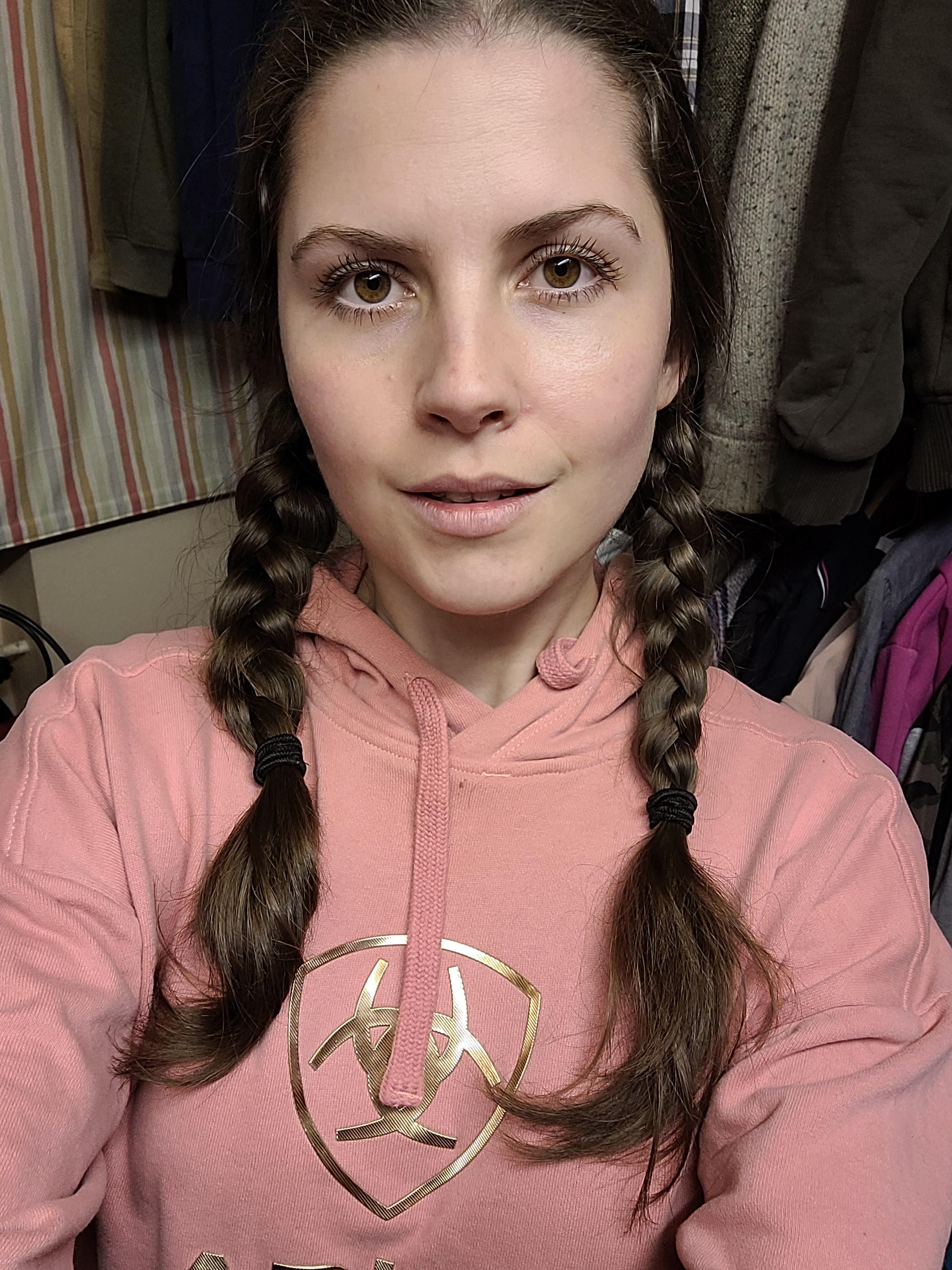 braided my hair 🥰 | Scrolller