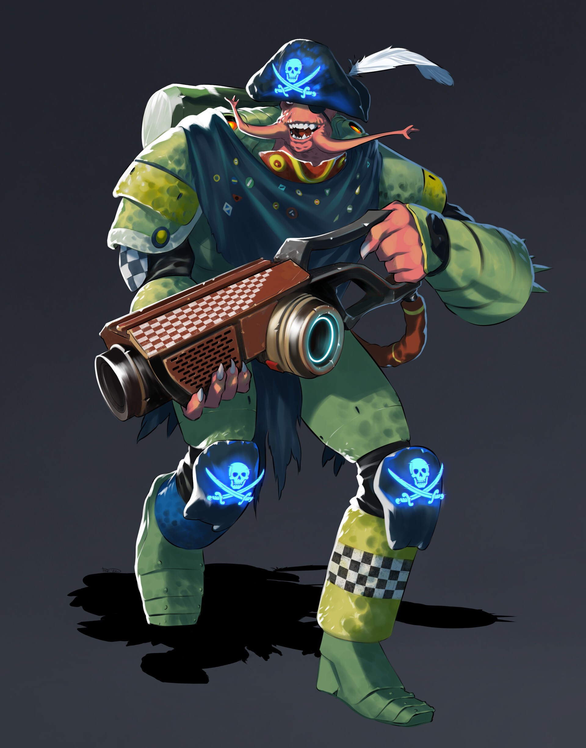 Burak The Space Pirate by pino44io | Scrolller