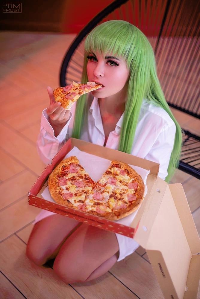 C.C. from Code Geass by Yuna Kairi 🫦 | Scrolller