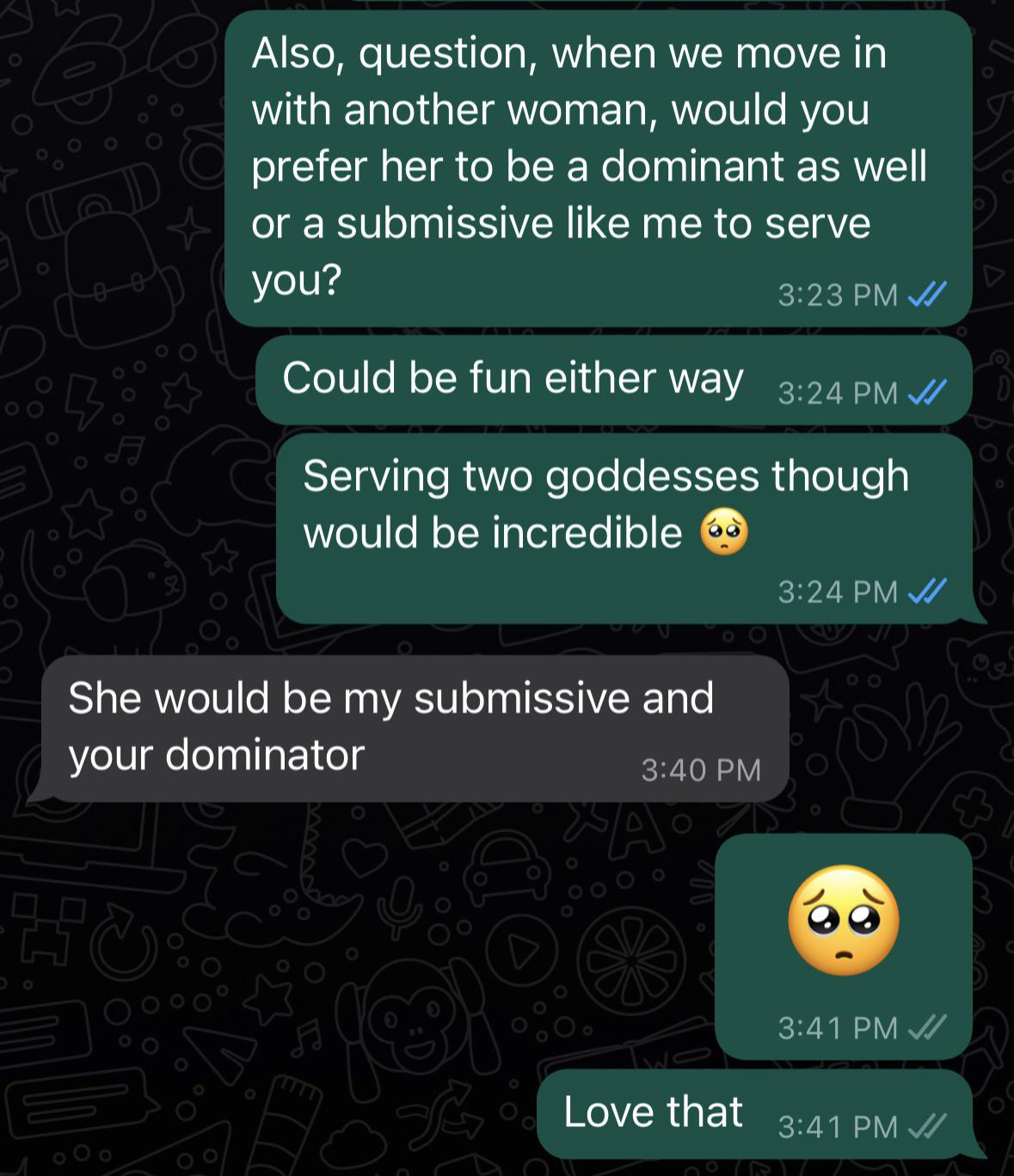 Can’t believe I’ll have two goddesses 😩 | Scrolller