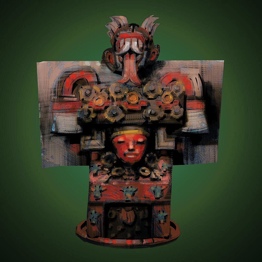 Central/South American artifact by Eric Elwell | Scrolller