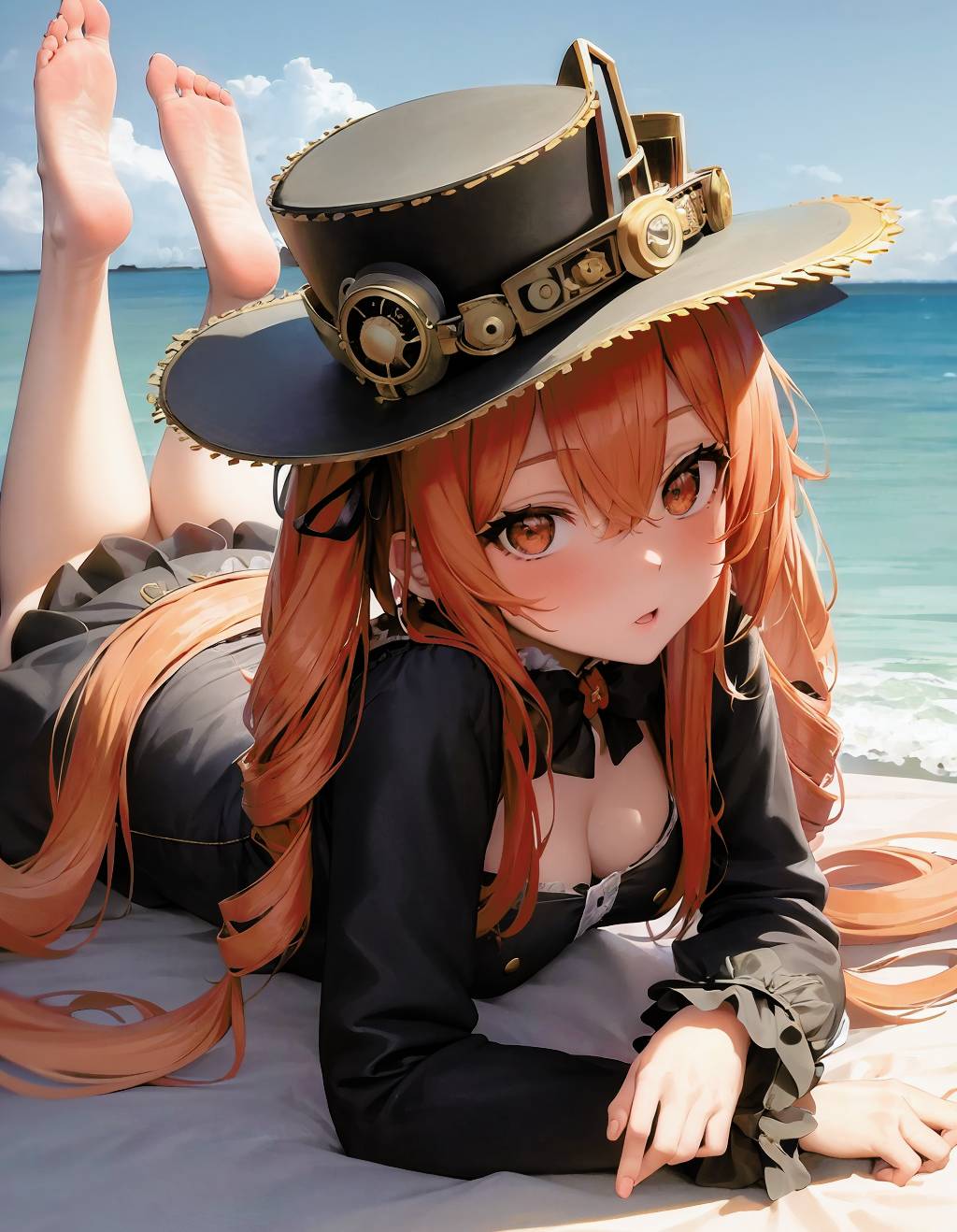 Chilling on the beach | Scrolller